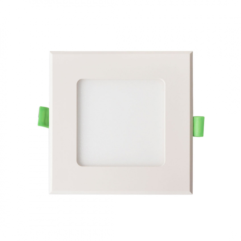 Alphalux Led Slim Downlight 6w Cool White Square