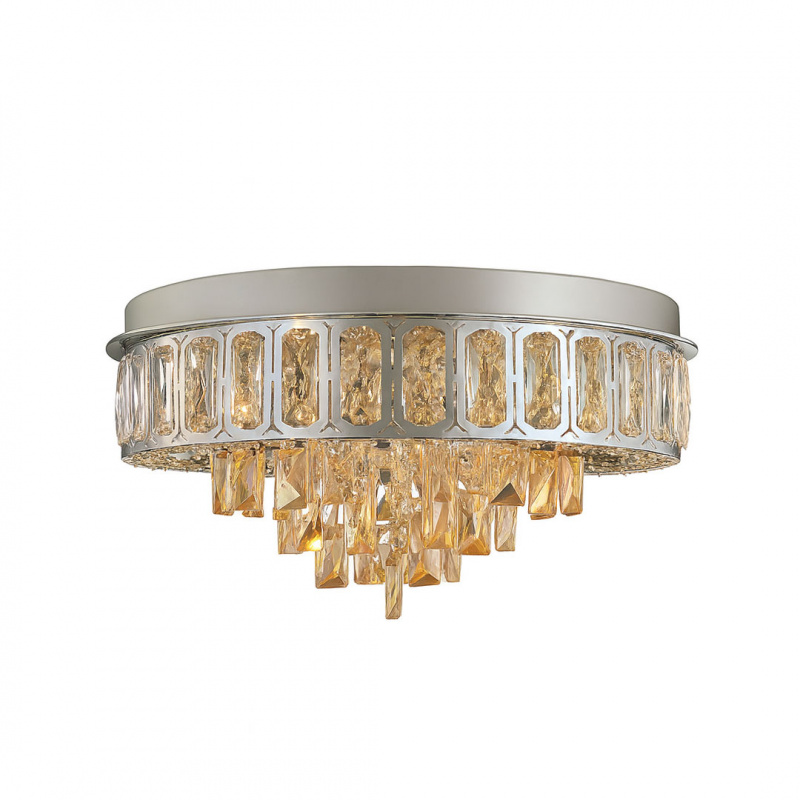 Alphalux K9 Crystal Low Ceiling Led Chandelier 45w Cct