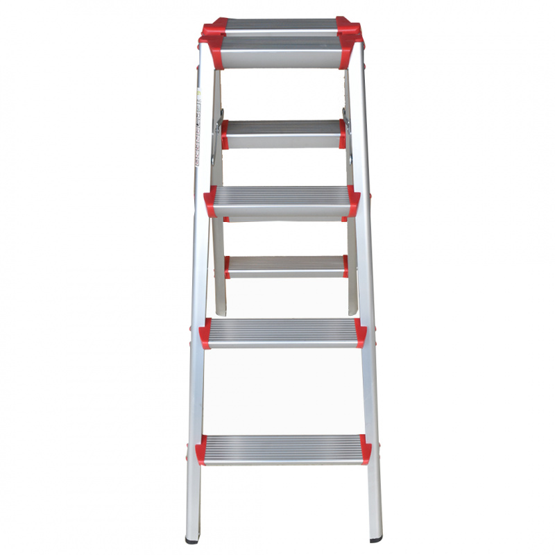 P.Tech Aluminum Double Side Step Ladder