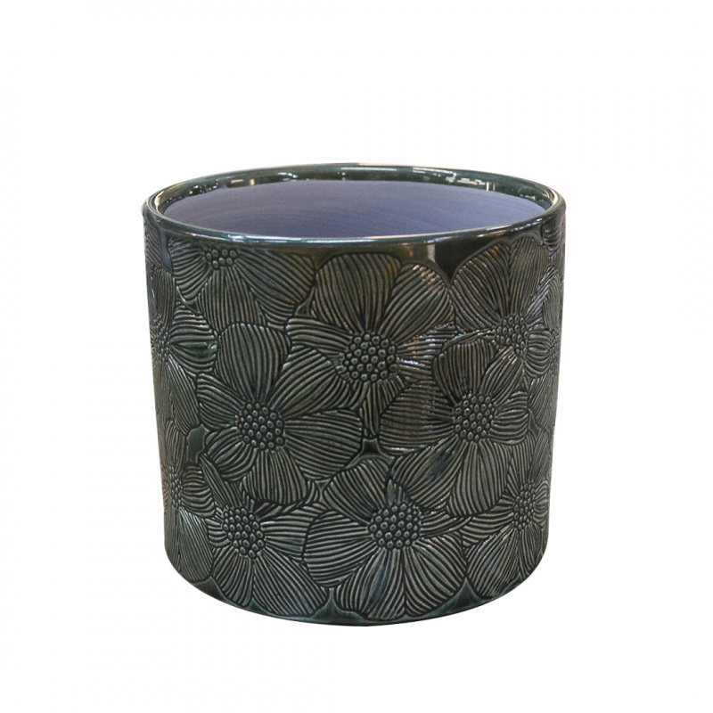 Heim Zug Green Plant Pot
