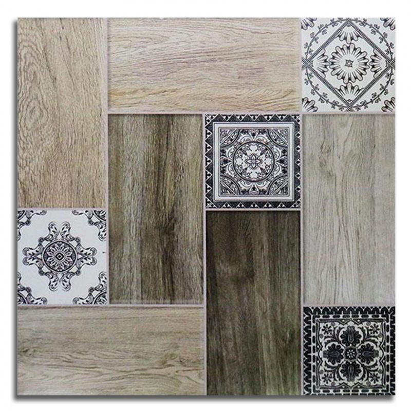Saigres Patch Wood Outdoor Floor Tile 40x40cm